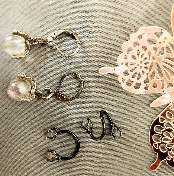 Jewelry | Set Of Two Dragon Claw Earrings And Two Dragon Claw Piercings ...